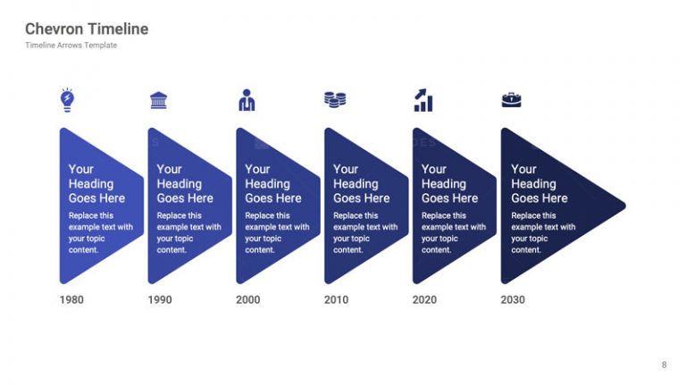 Best Arrow Timelines Diagram PowerPoint (PPT) Template for 2025 - FlySlides