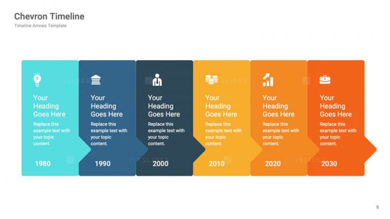Best Arrow Timelines Diagram PowerPoint (PPT) Template for 2025 - FlySlides