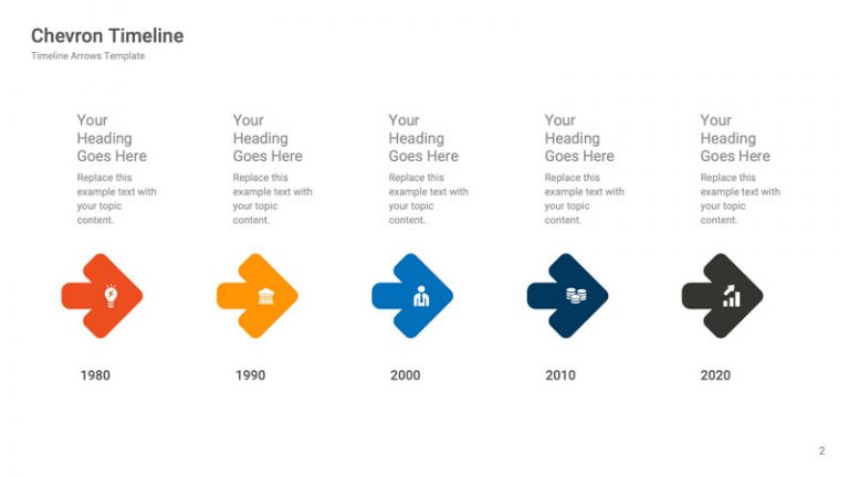 Best Arrow Timelines Diagram PowerPoint (PPT) Template for 2025 - FlySlides