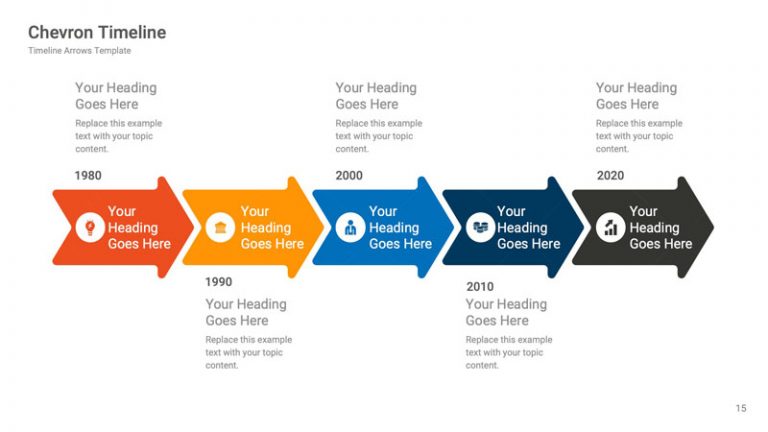 Best Arrow Timelines Diagram PowerPoint (PPT) Template for 2025 - FlySlides