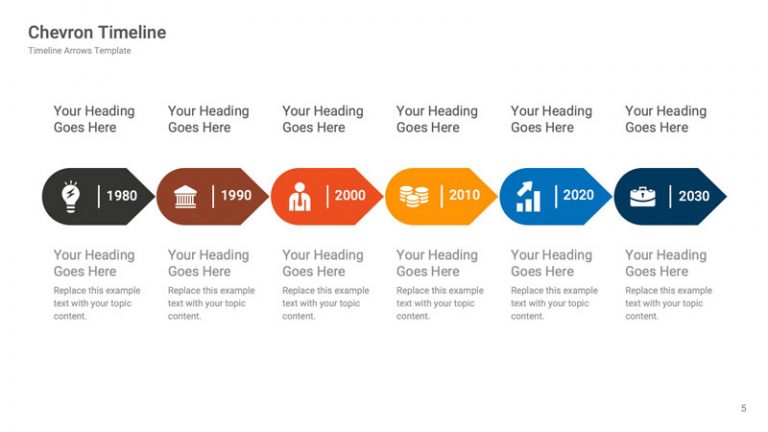 Best Arrow Timelines Diagram PowerPoint (PPT) Template for 2025 - FlySlides