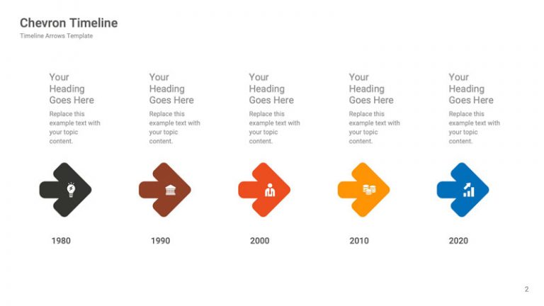 Best Arrow Timelines Diagram PowerPoint (PPT) Template for 2025 - FlySlides
