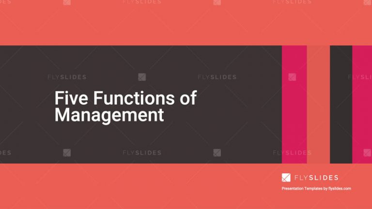 Best Five Functions of Management PowerPoint (PPT) Template for 2025 ...