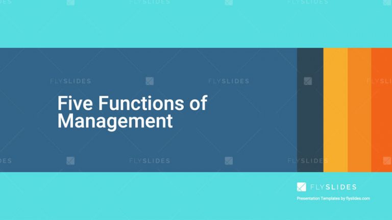 Best Five Functions of Management PowerPoint (PPT) Template for 2024 ...
