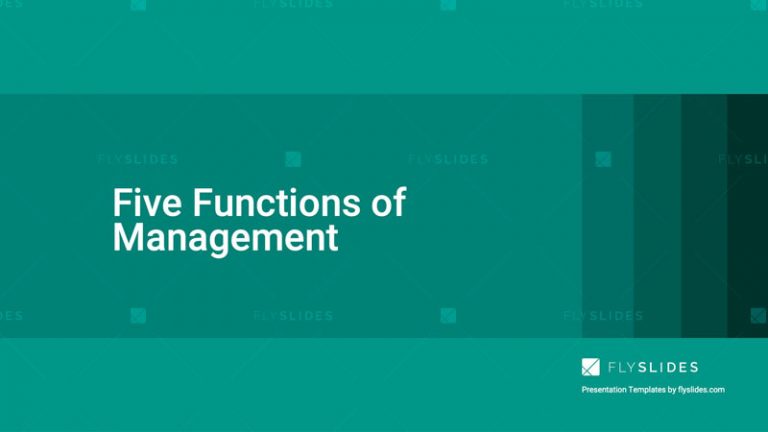 Best Five Functions of Management PowerPoint (PPT) Template for 2024 ...