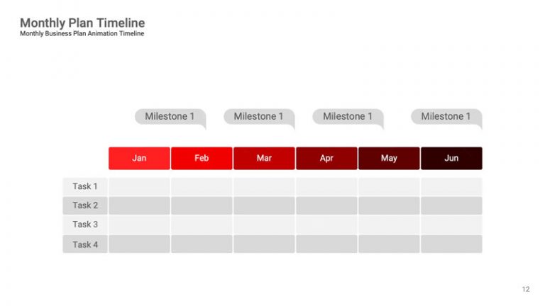 Best Monthly Plan Timelines Diagram PowerPoint (PPT) Template for 2025 ...
