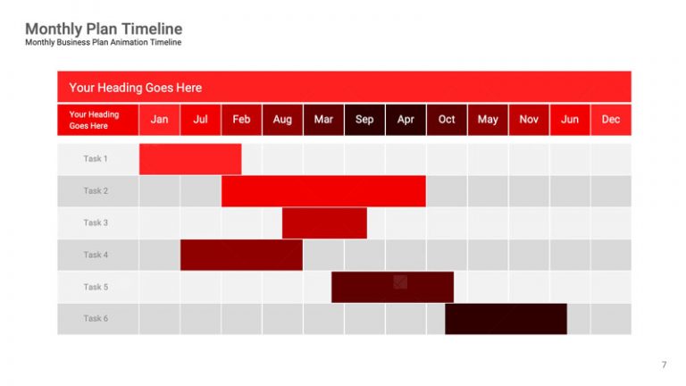 Best Monthly Plan Timelines Diagram PowerPoint (PPT) Template for 2025 ...