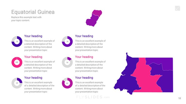 Best Africa Continent and Country Maps Google Slides Template(Theme ...