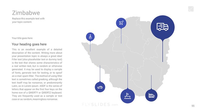 Best Africa Continent and Country Maps PowerPoint (PPT) Template for ...