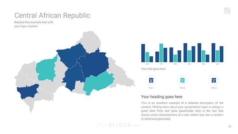Best Africa Continent and Country Maps PowerPoint (PPT) Template for ...