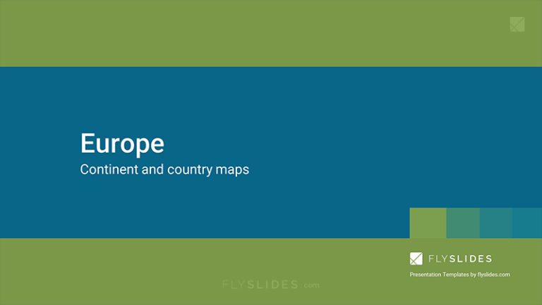 Best Europe Continent and Country Maps PowerPoint (PPT) Template for ...