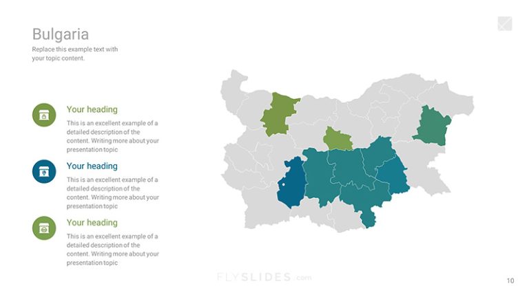 Best Europe Continent and Country Maps PowerPoint (PPT) Template for ...