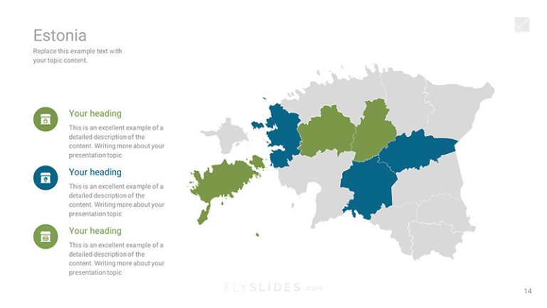 Best Europe Continent and Country Maps PowerPoint (PPT) Template for ...