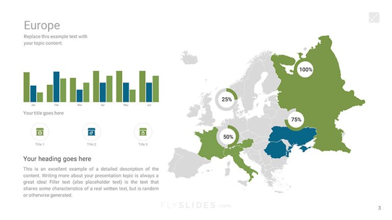 Best Europe Continent and Country Maps PowerPoint (PPT) Template for ...
