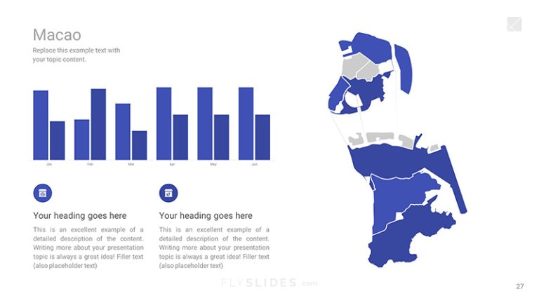 Best Asia Continent and Country Maps Google Slides Template (Theme) for ...