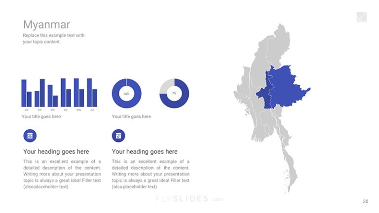 Best Asia Continent and Country Maps Google Slides Template (Theme) for ...