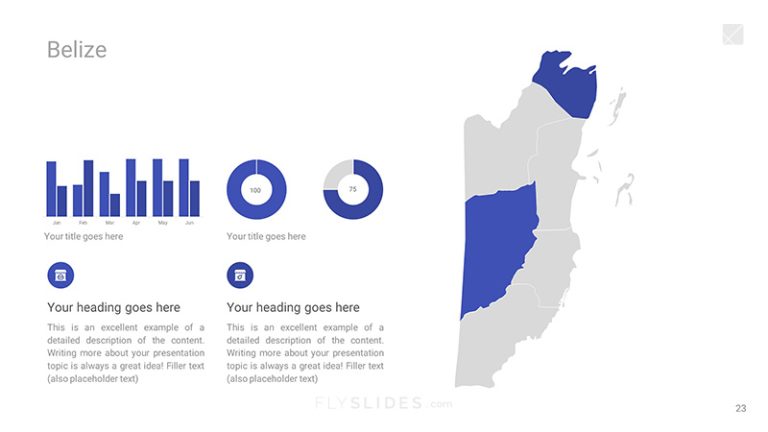 Best North America Continent and Country Maps Google Slides Template ...