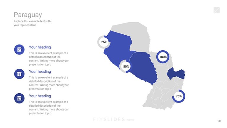 Best South America Continent and Country Maps PowerPoint (PPT) Template ...