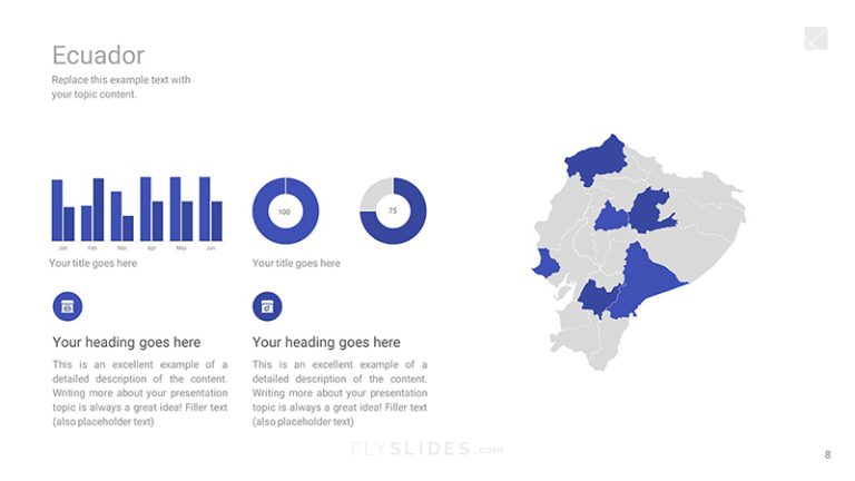 Best South America Continent and Country Maps PowerPoint (PPT) Template ...