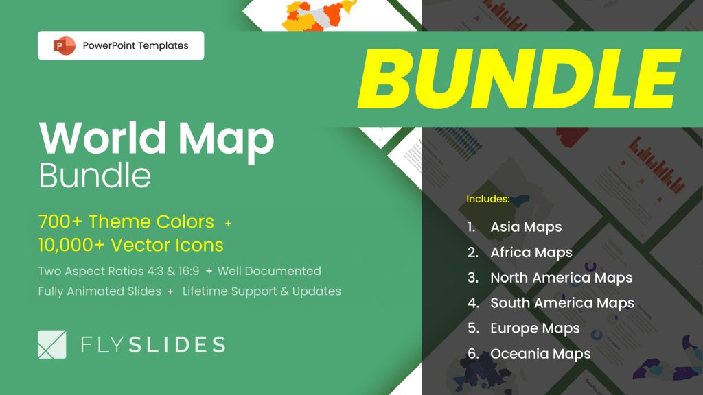 Best World Map Bundle PowerPoint (PPT) Template for 2025 - FlySlides